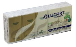 EcoNatural Handy Pocket Size 4 Ply Tissues (9 Tissues*10 Packs)