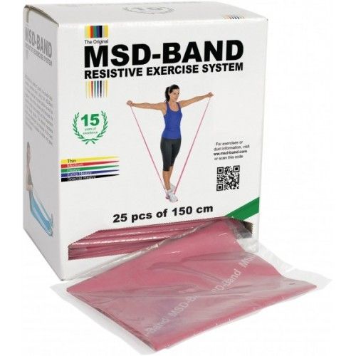 Moves Exercise Band Dispenser 25 x 1.5 Meter Bands